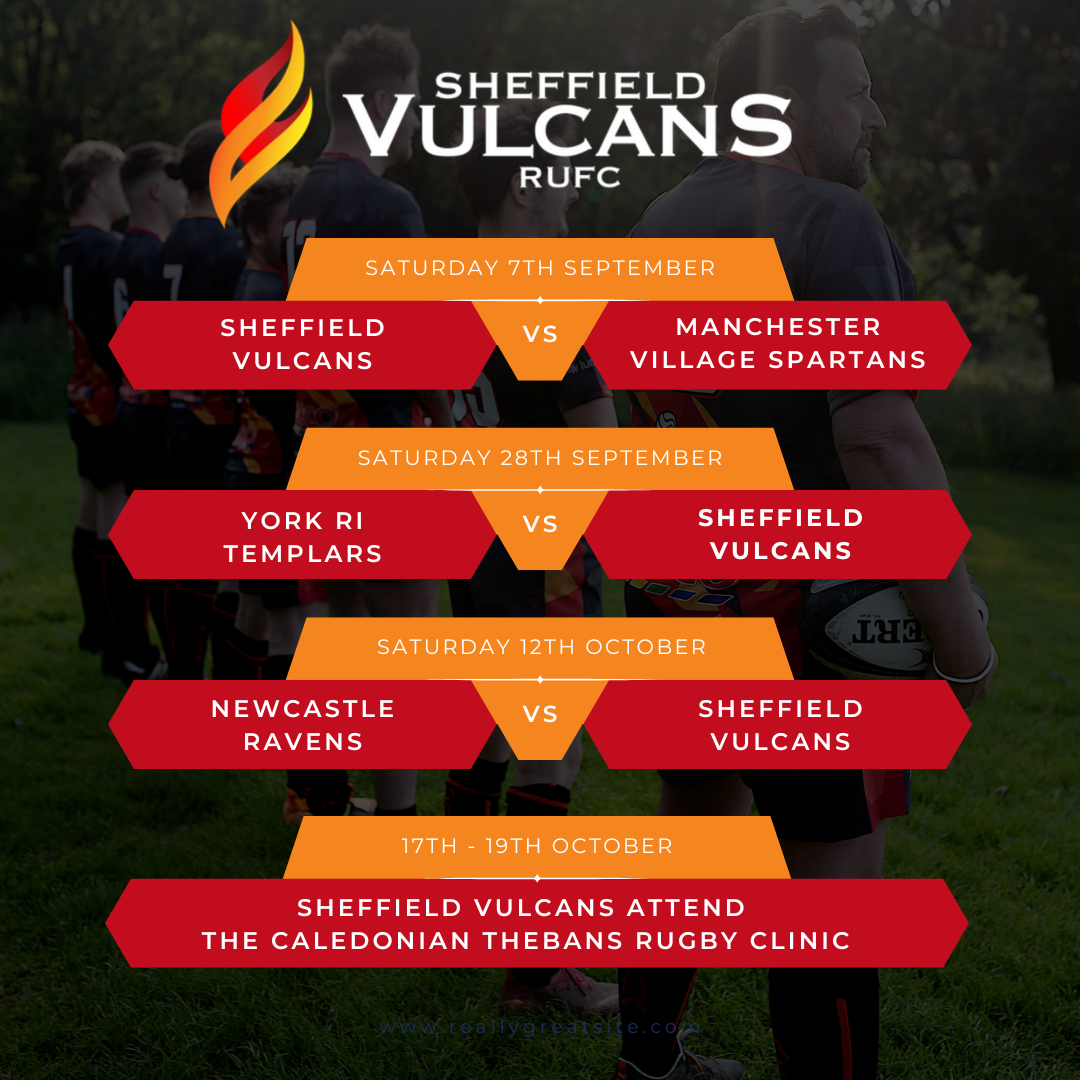 Fixtures – Sheffield Vulcans RUFC